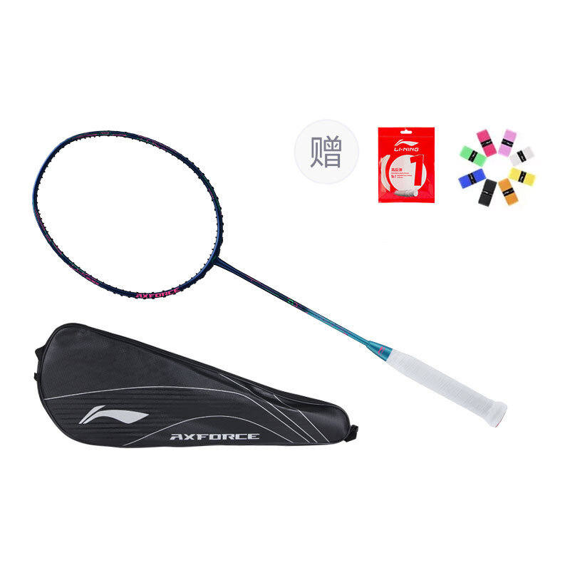 Ракетка для бадминтона унисекс Li Ning Thunder 50 Full Carbon Offensive Type Heavy Head