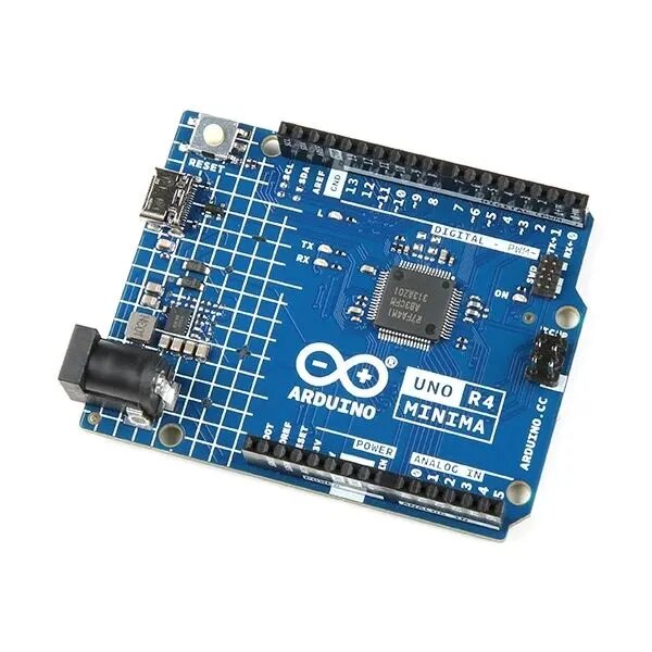 Arduino UNO R4 Minima / микроконтроллер на базе Renesas RA4M1 (ARM Cortex-M4)