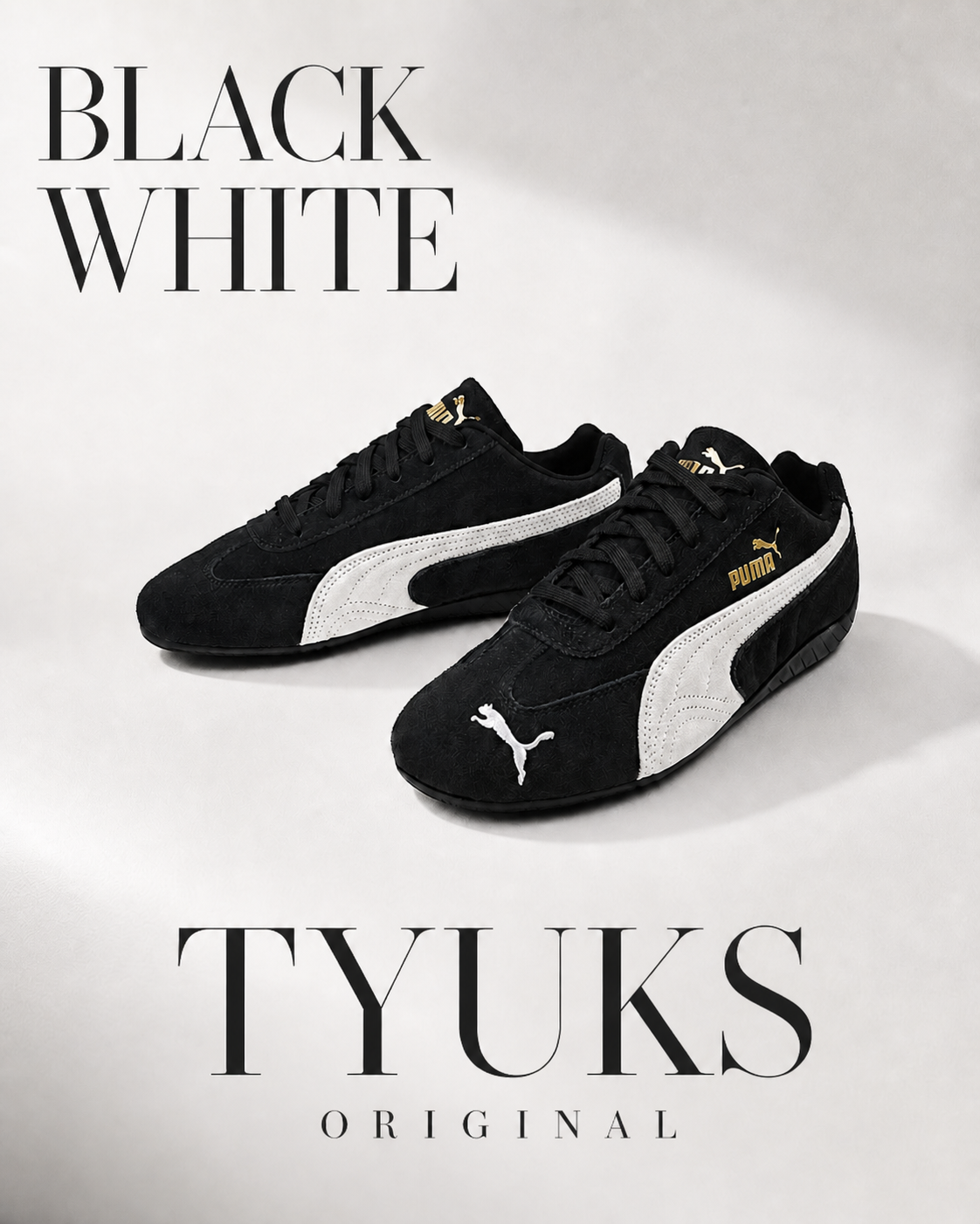 Кроссовки Speedcat OG "Black White"
