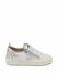 Кроссовки Giuseppe Zanotti Double Zip, размер 37 EU, бежевый/белый