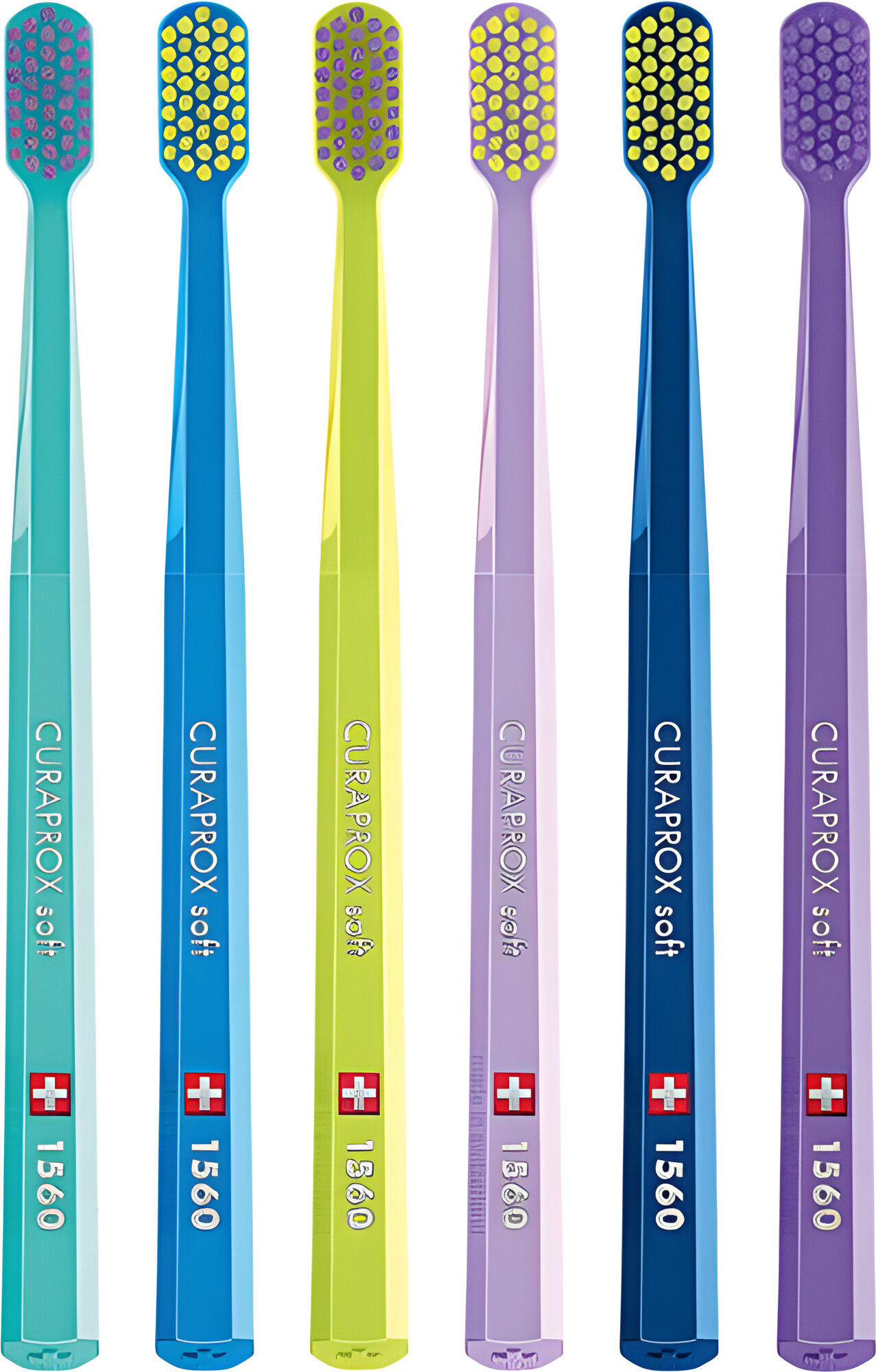 CURAPROX Зубная щетка Soft CS1560 d 0,15 мм (цвет в асс.) (1 шт.) CS 1560 Soft Toothbrush 100ml
