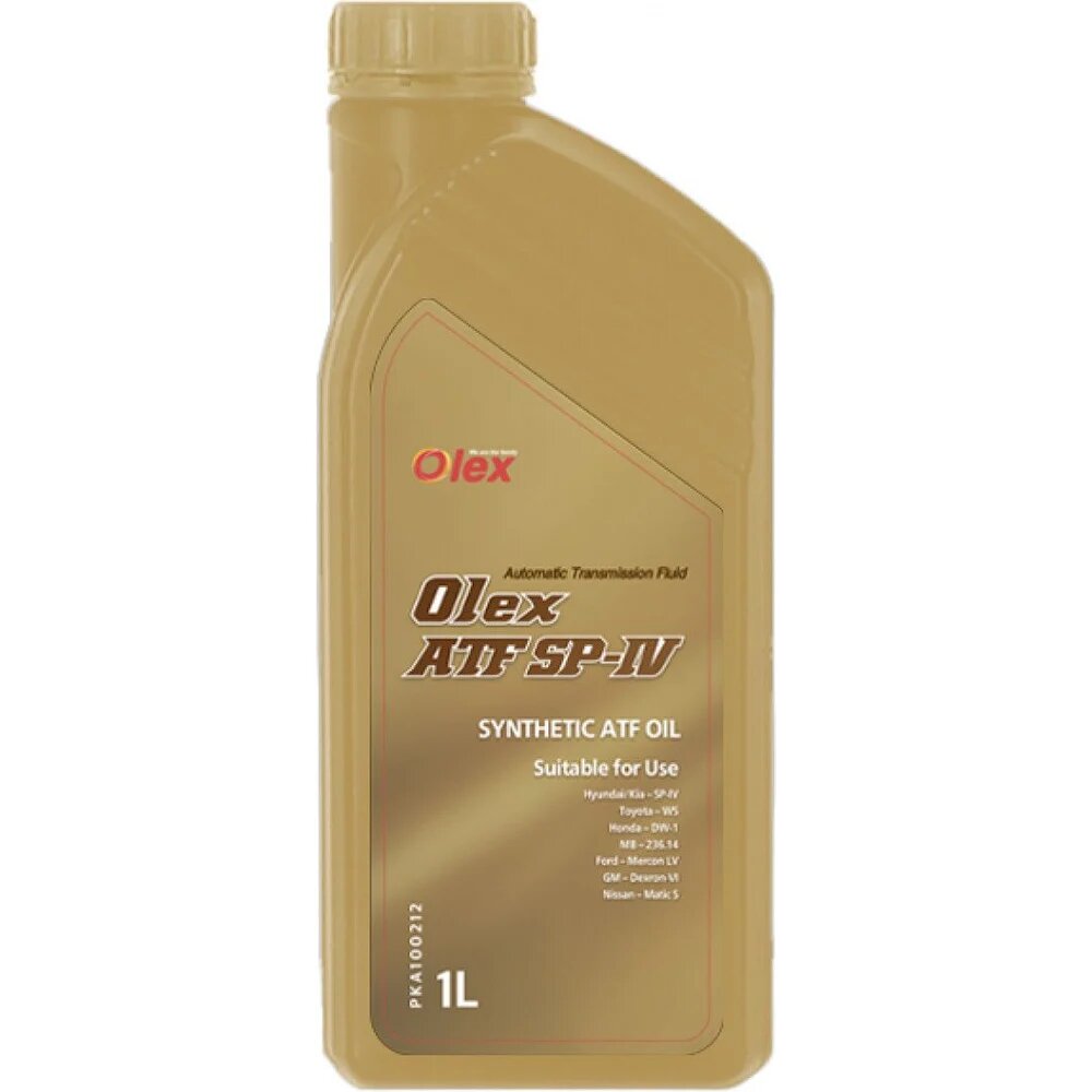 Масло трансмиссионное Olex PKA100212, синтетическое, для АКПП, 1л