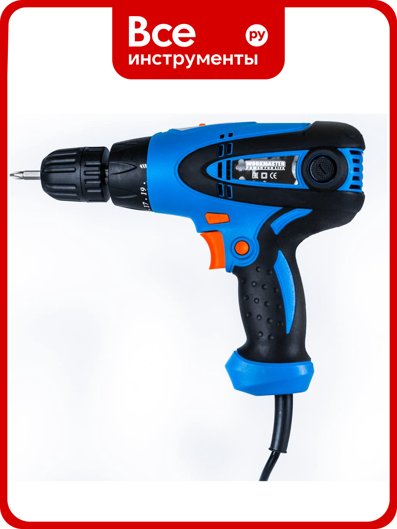 Дрель WorkMaster ДШ-400-2