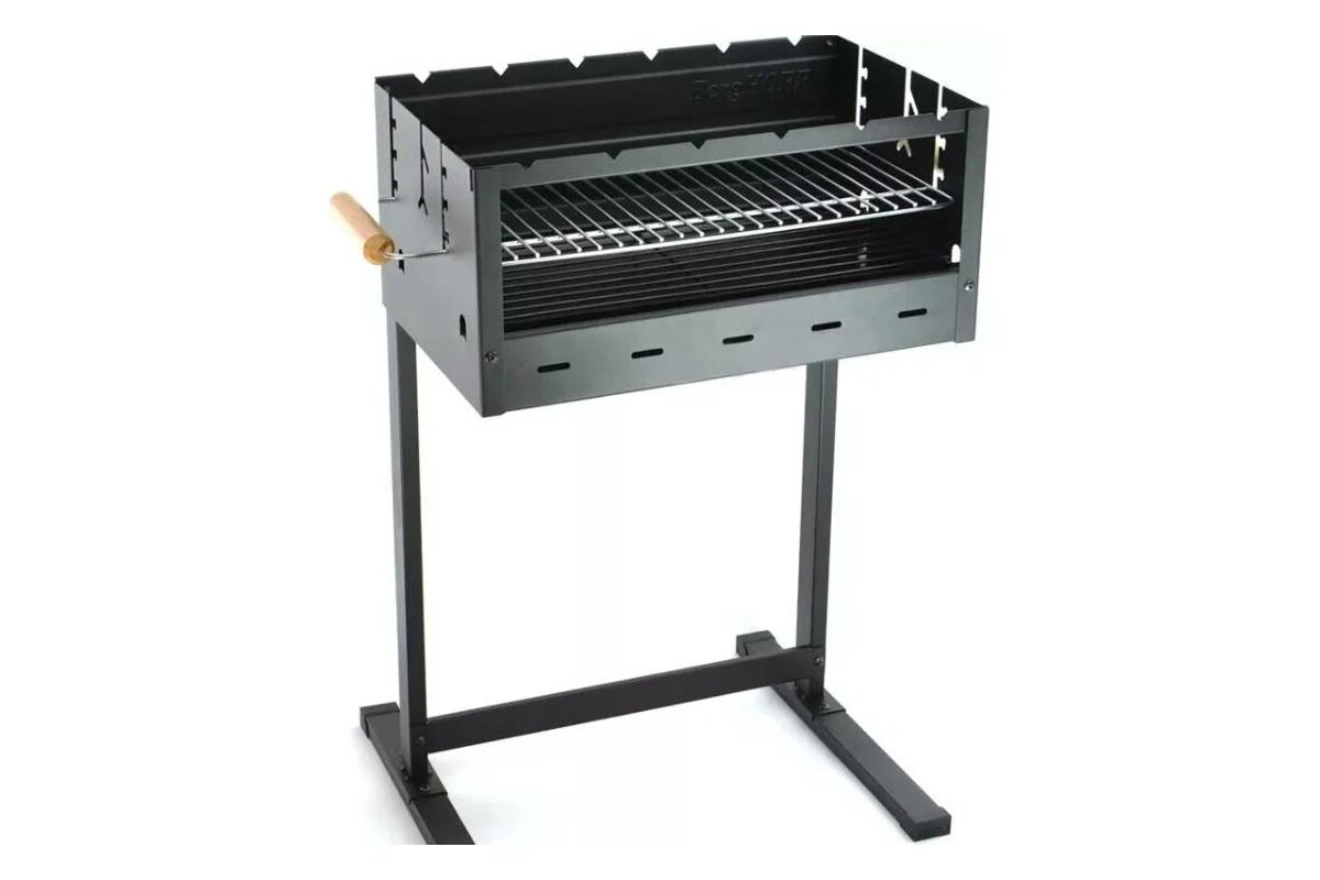 Мангал BergHOFF 4490285, напольный, сталь, черный, серебристый