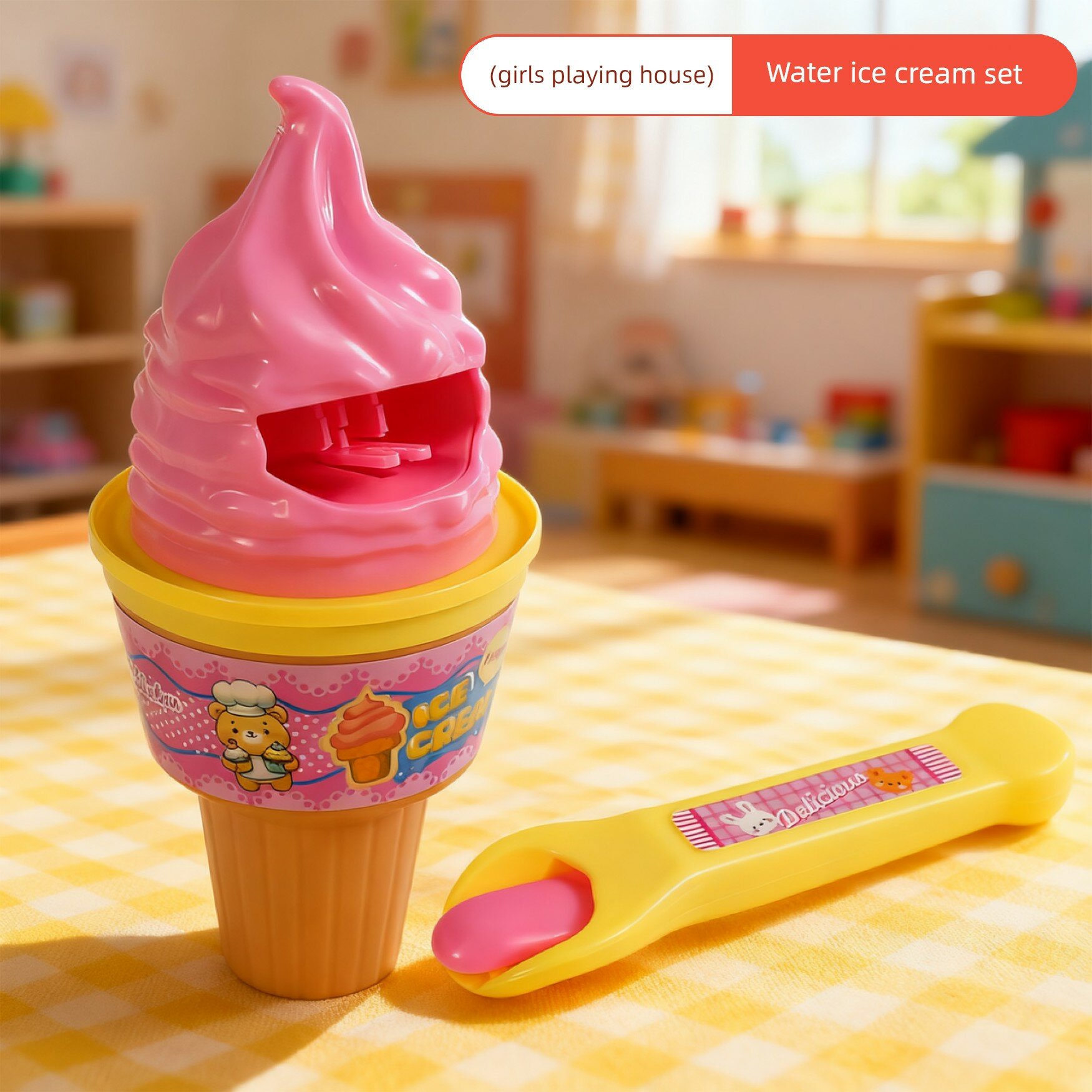 Игровой набор Miro Strawberry Jelly Pudding: Официальный полный комплект для детей 3-6 лет, развивающая игрушка для