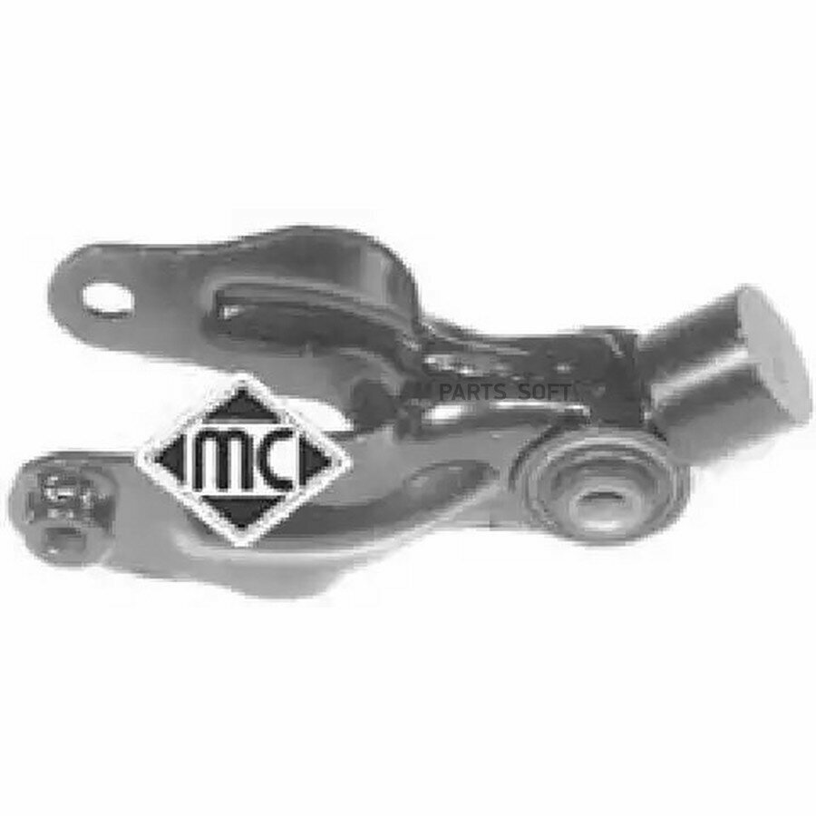 Подушка двигателя от официального дистрибьютора, METALCAUCHO, артикул 04733