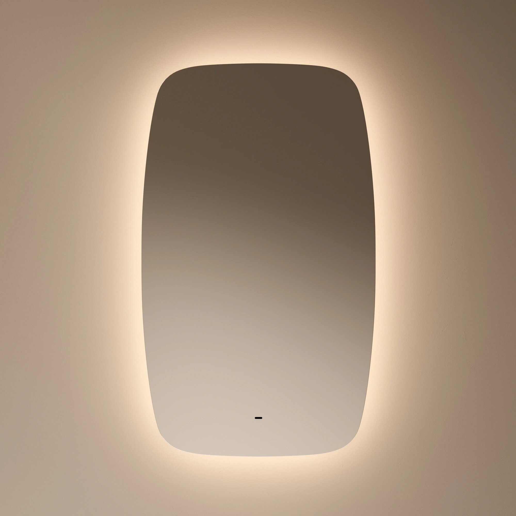 Зеркало для ванной Sancos Эра (Era) ER600, прямоугольная, 60×100 см, LED-подсветка, выключатель на взмах