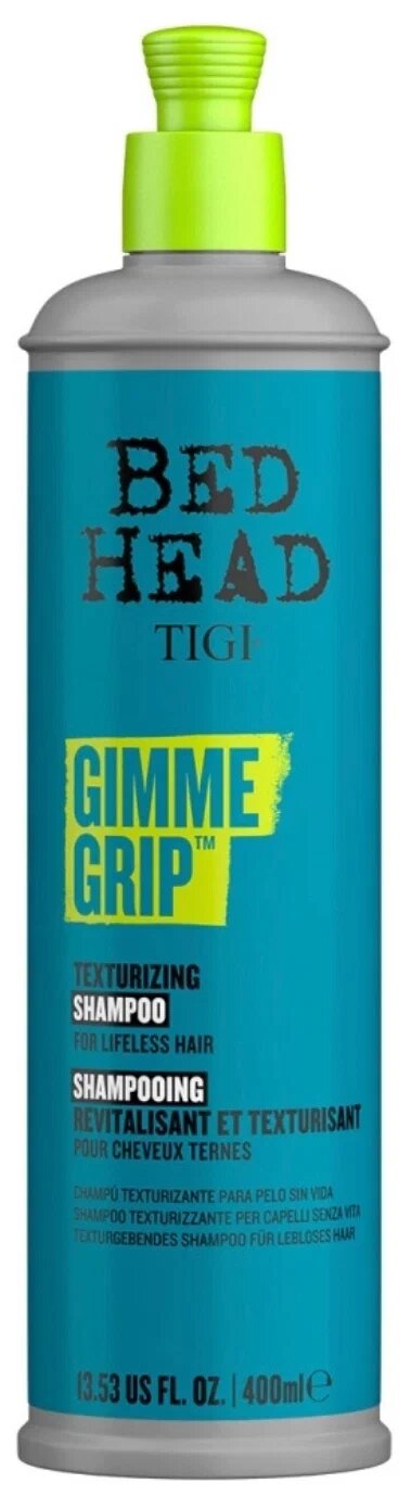 Шампунь TIGI Bed Head Gimme Grip, для объема волос, для всех типов волос, 400мл