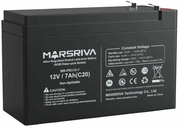Аккумулятор Marsriva MR-PBU12-7