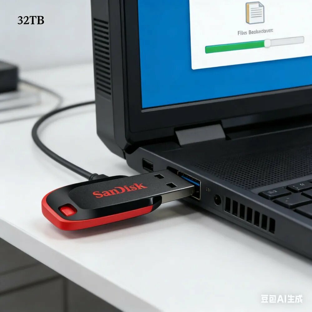 Флеш-накопитель SanDisk Cruzer для хранения и передачи данных