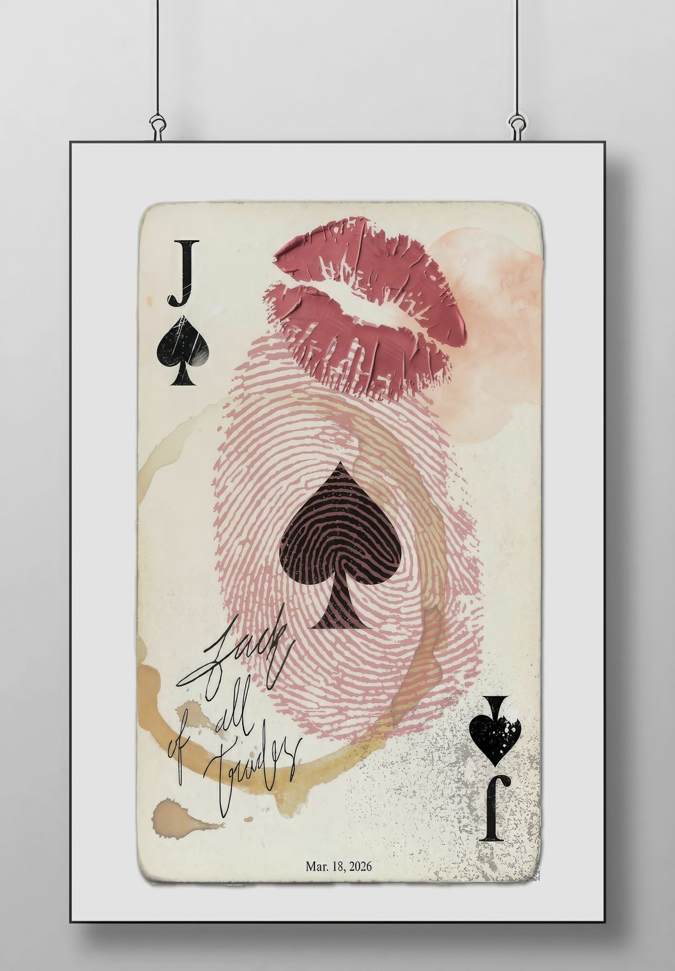 Постер / Плакат Карта (Card)