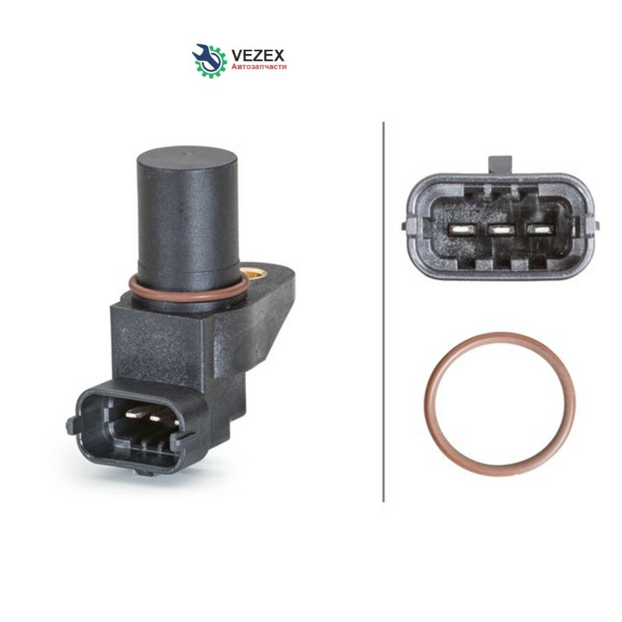 BEHR-HELLA 6PU009121501 датчик положения распредвала!\ MB W202/W203/W210/Sprinter 1.4-4.0CDi 97>