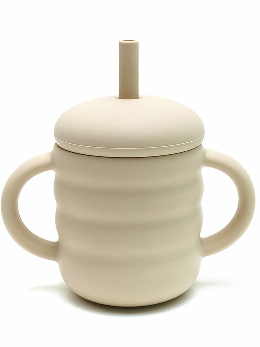 Поильник с трубочкой детский Askona Kids / Аскона Bonbon (Бонбон) Beige