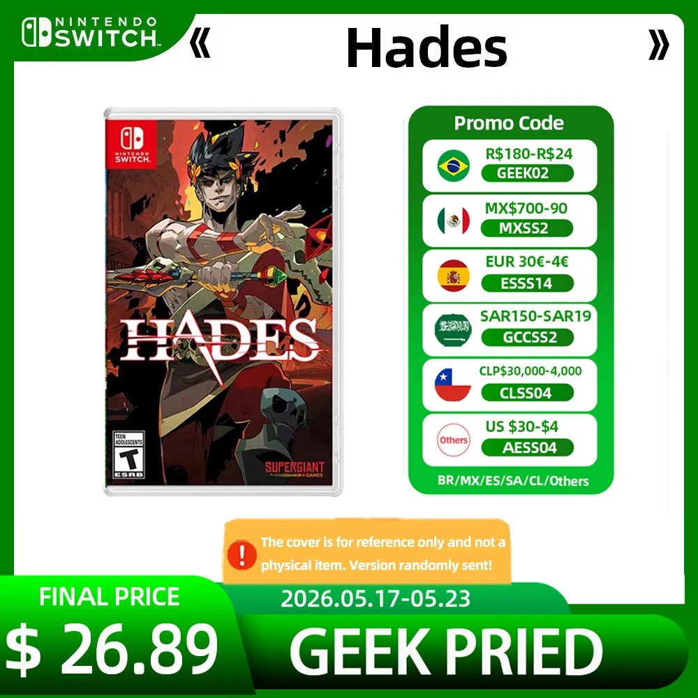 Nintendo Switch Hades - Stander Edition - Игра — фото 1