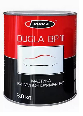 DUGLA Мастика резинобитумная (3кг) /4/