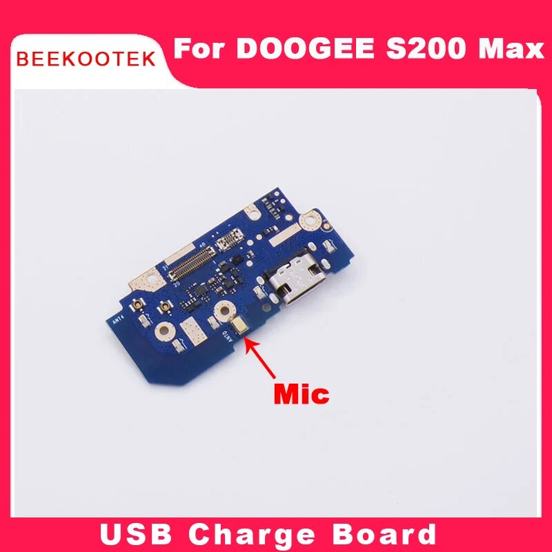 USB-плата (док-станция) для зарядки DOOGEE S200 Max, S200, S200 X с микрофоном для смартфона DOOGEE S200