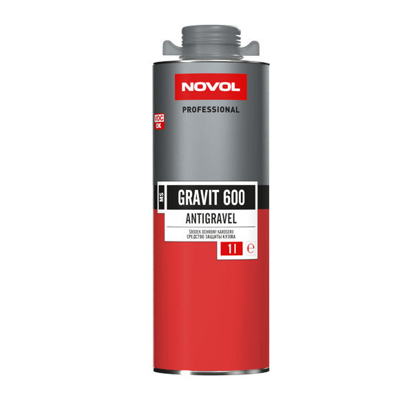 NOVOL GRAVIT 600 Антигравий серый (1л) /12/