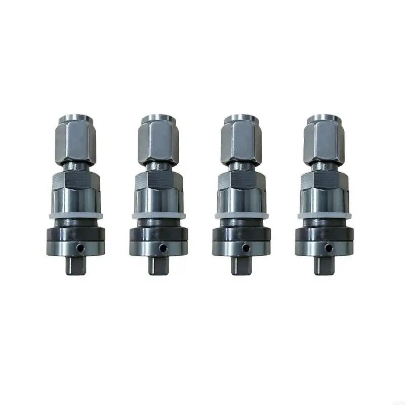 4 клапана TPMS, алюминий, быстрая установка