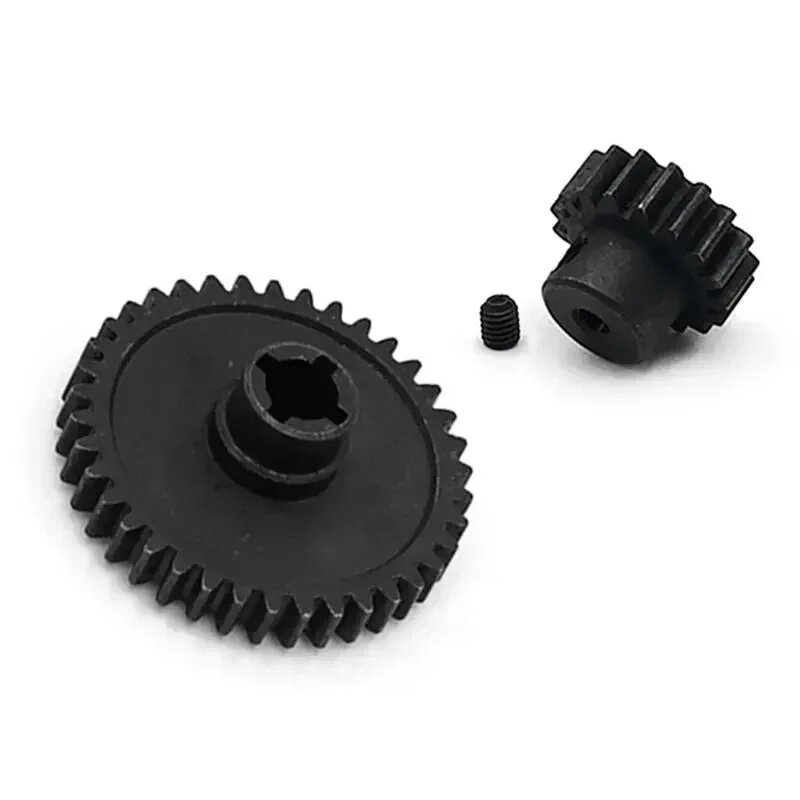 Металлические шестерни WLtoys A959 (38T и 17T) для багги Vortex 1/18