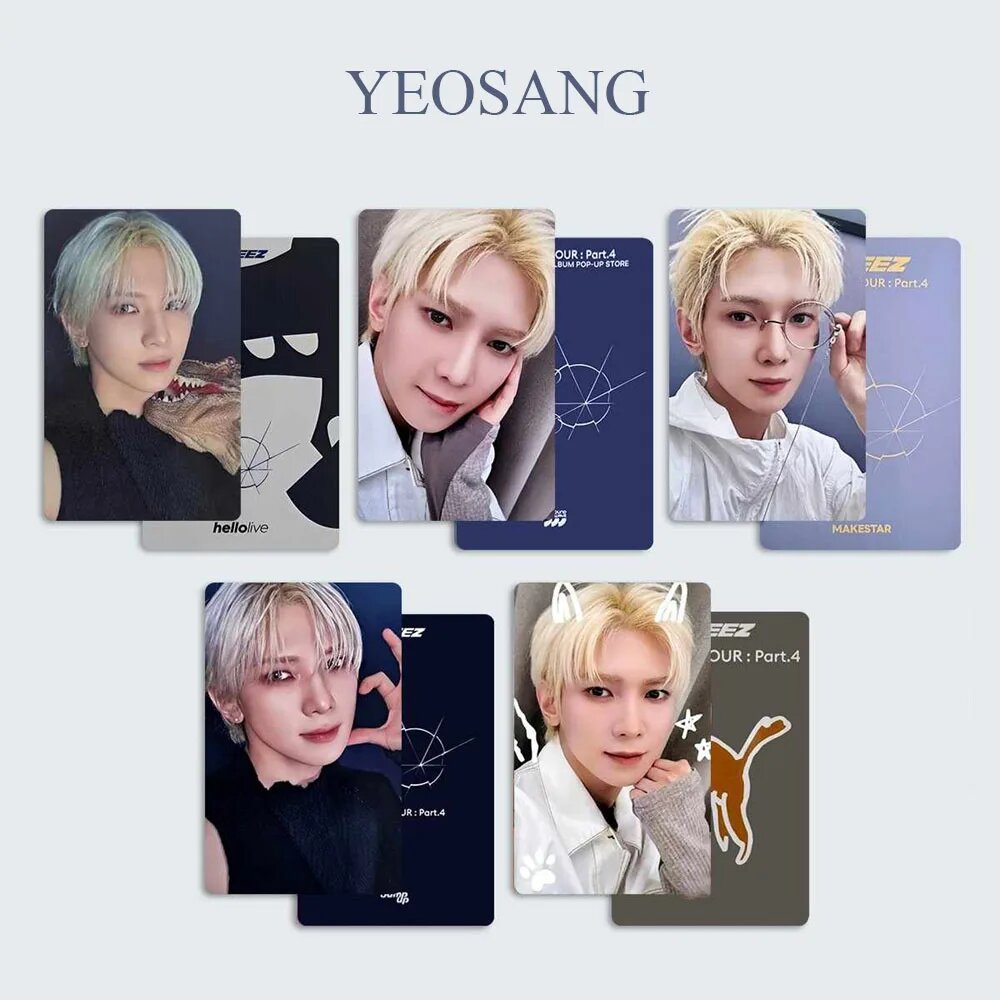 Фотокарточки ATEEZ (Вуён, Чонхо, Йёсан, Минги) YEOSANG