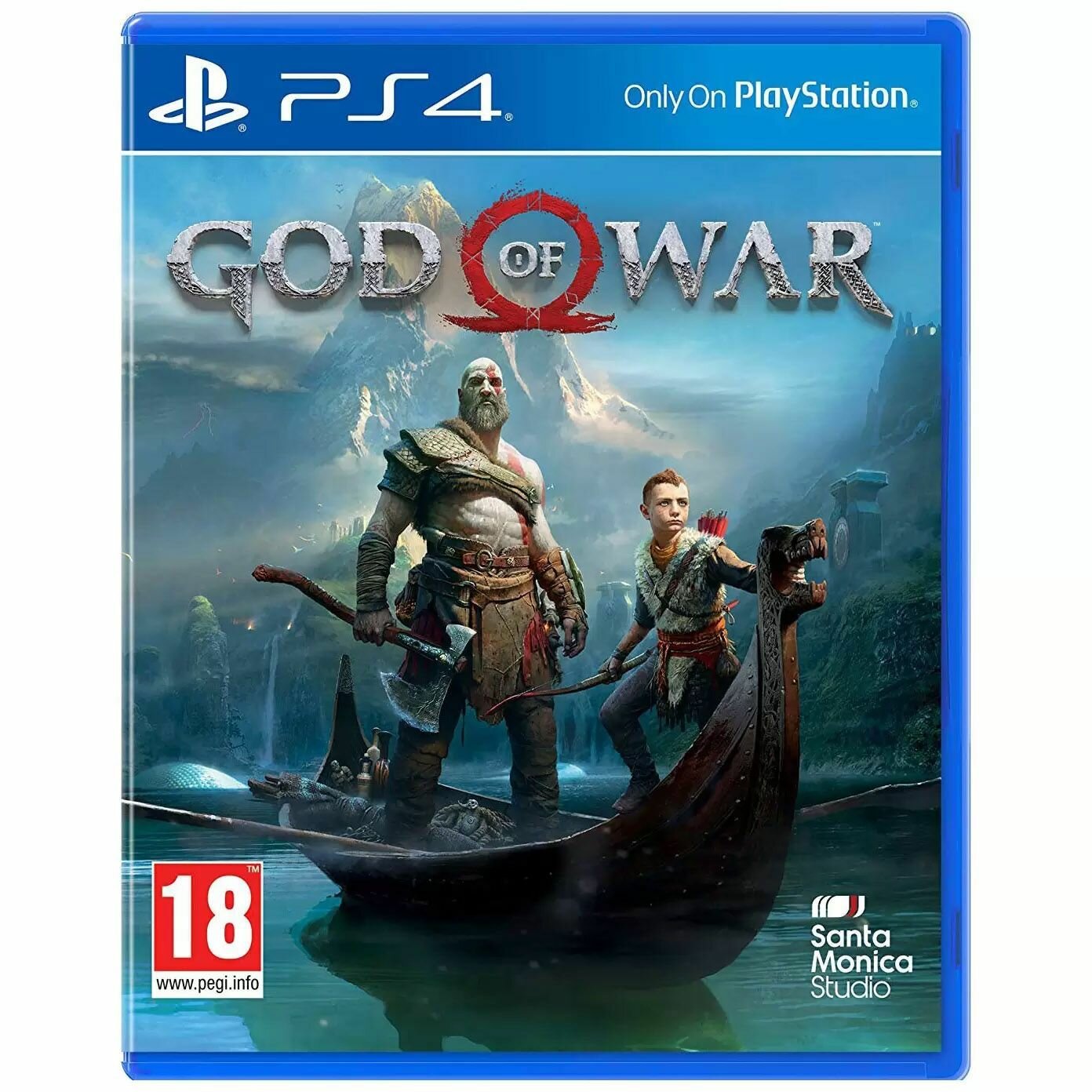 Игра God of war PS4 Полностью русский язык, Диск