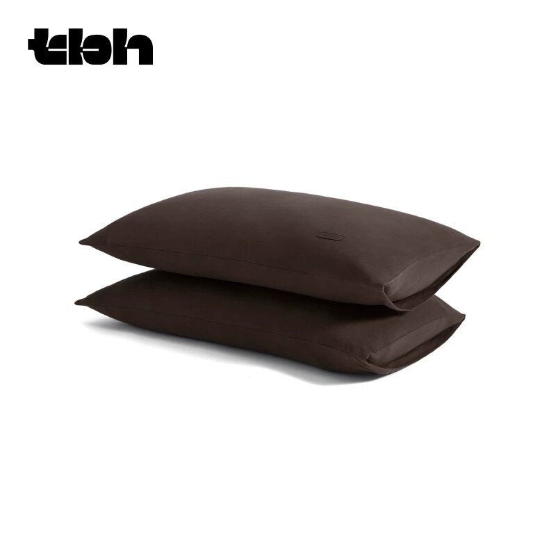 Набор наволочек tbh Beast Style Home из плотного трикотажа из чистого хлопка, однотонные, для односпальных и