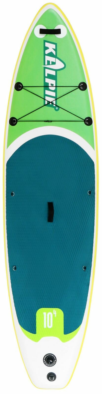 Надувная SUP-доска KELPIE 10.4" для плавания, прогулочная сап-доска для SUP-серфинга, сап-борд с веслом, 315х80х15 см