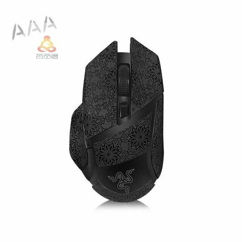 Грипсы для RAZER BASILISK X HYPERSPEED и BASILISK ULTIMATE и V2 PRO / Противоскользящие накладки / Панковские наклейкиМода