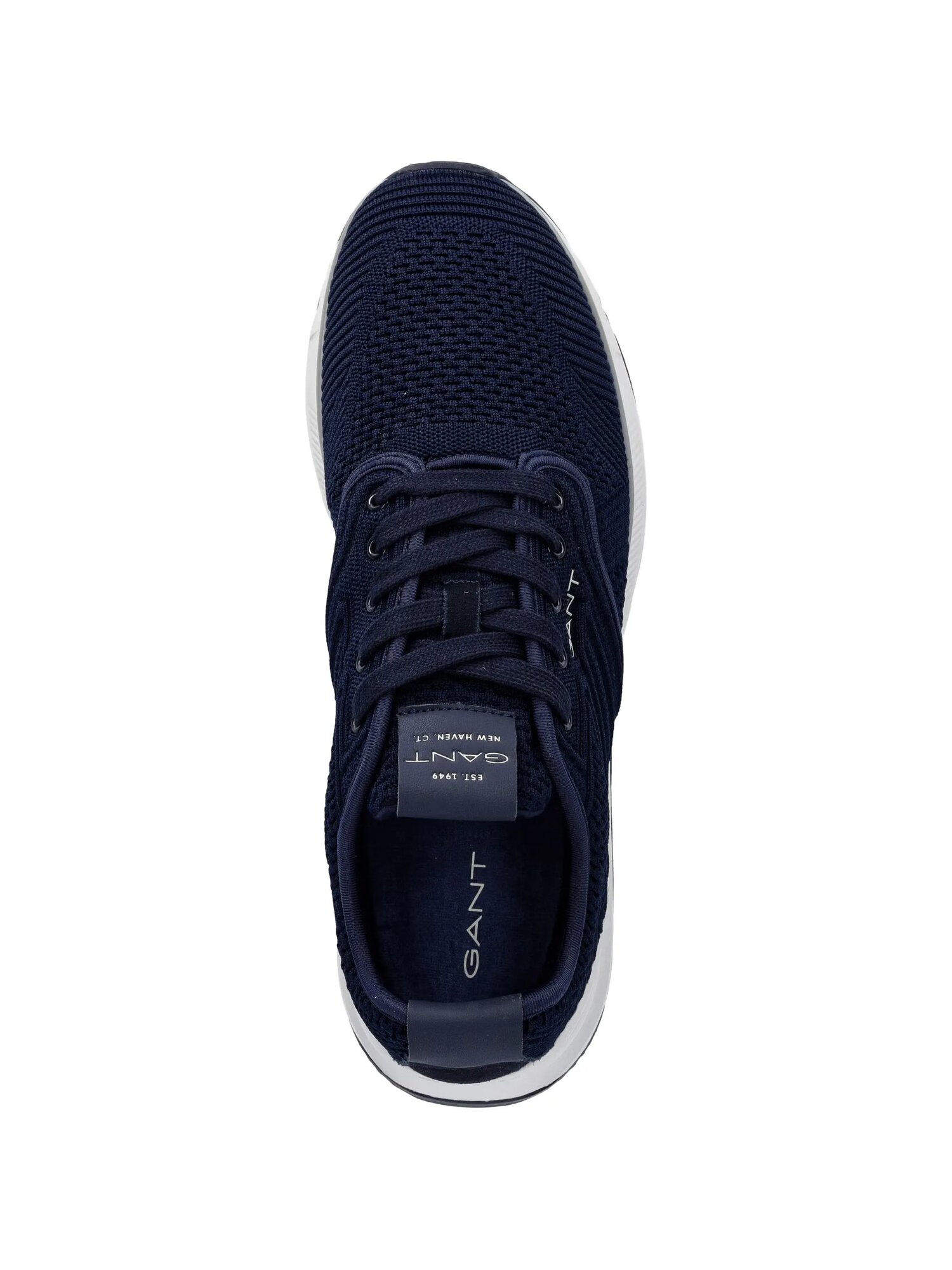 Кроссовки GANT Knit-texture panelled sneakers, размер 40, blue — фото 1