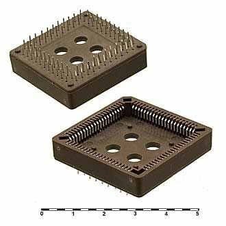 PLCC-84, SMD панелька для микросхем