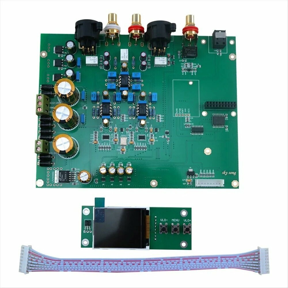 Двойной ЦАП ES9038q2m, Hi-Fi Коаксиальный USB Bluetooth Вход PCM384k