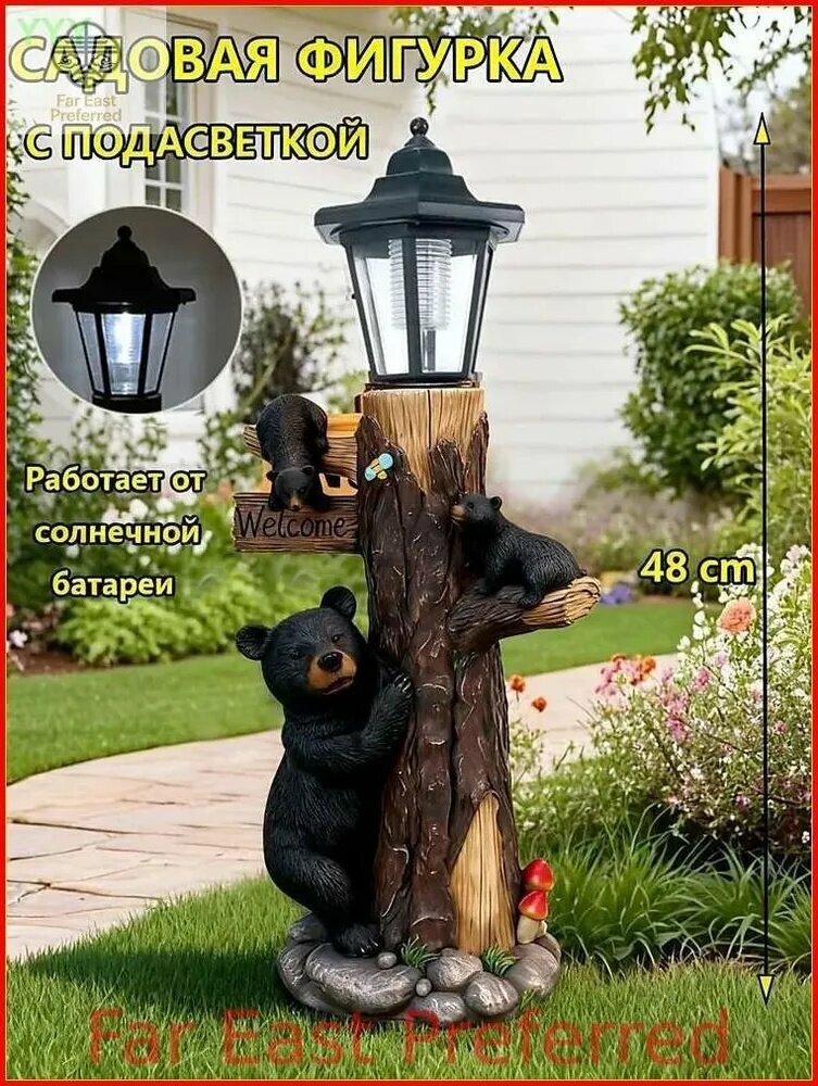 Фигурка садовая