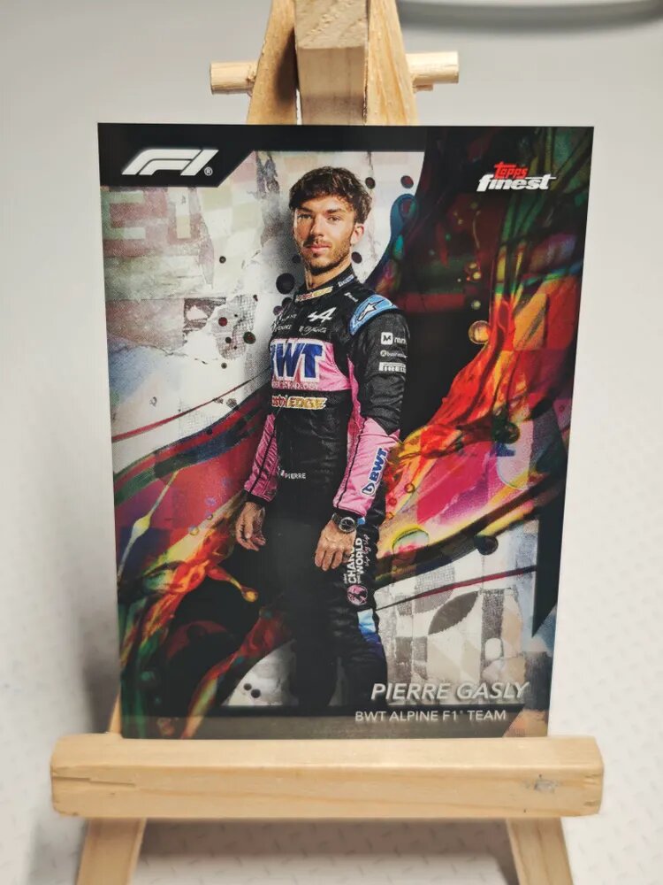 2024 Topps Finest Набор карточек для коллекционирования F1 GASLY 10
