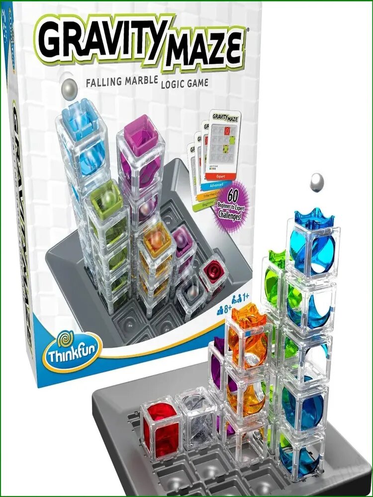 Настольная игра головоломка Умная игра Gravity maze marble running brain, Магнитный конструктор 3D кубикидля мальчиков и девочек в возрасте от 8 лет и старше
