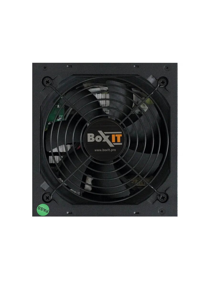 Блок питания BOXIT 400W JM-400w (ATX, 24+4P, 120mm fan) (JM-400w) черный