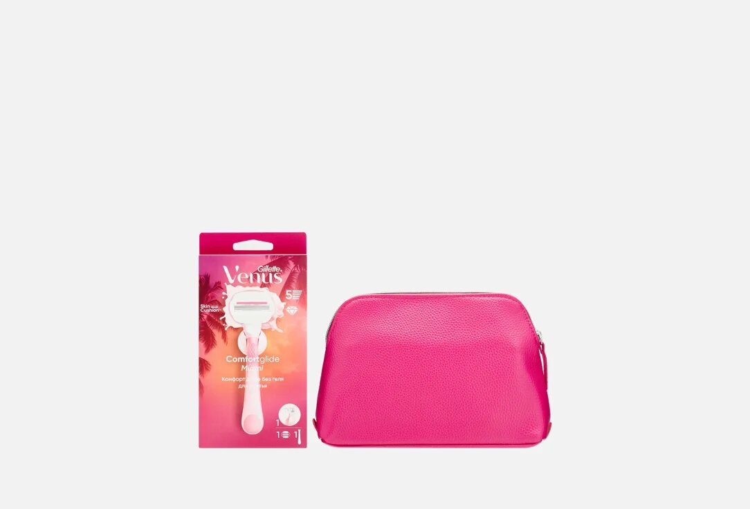 Venus Gillette Comfortglide Miami женский подарочный набор для бритья 2 шт