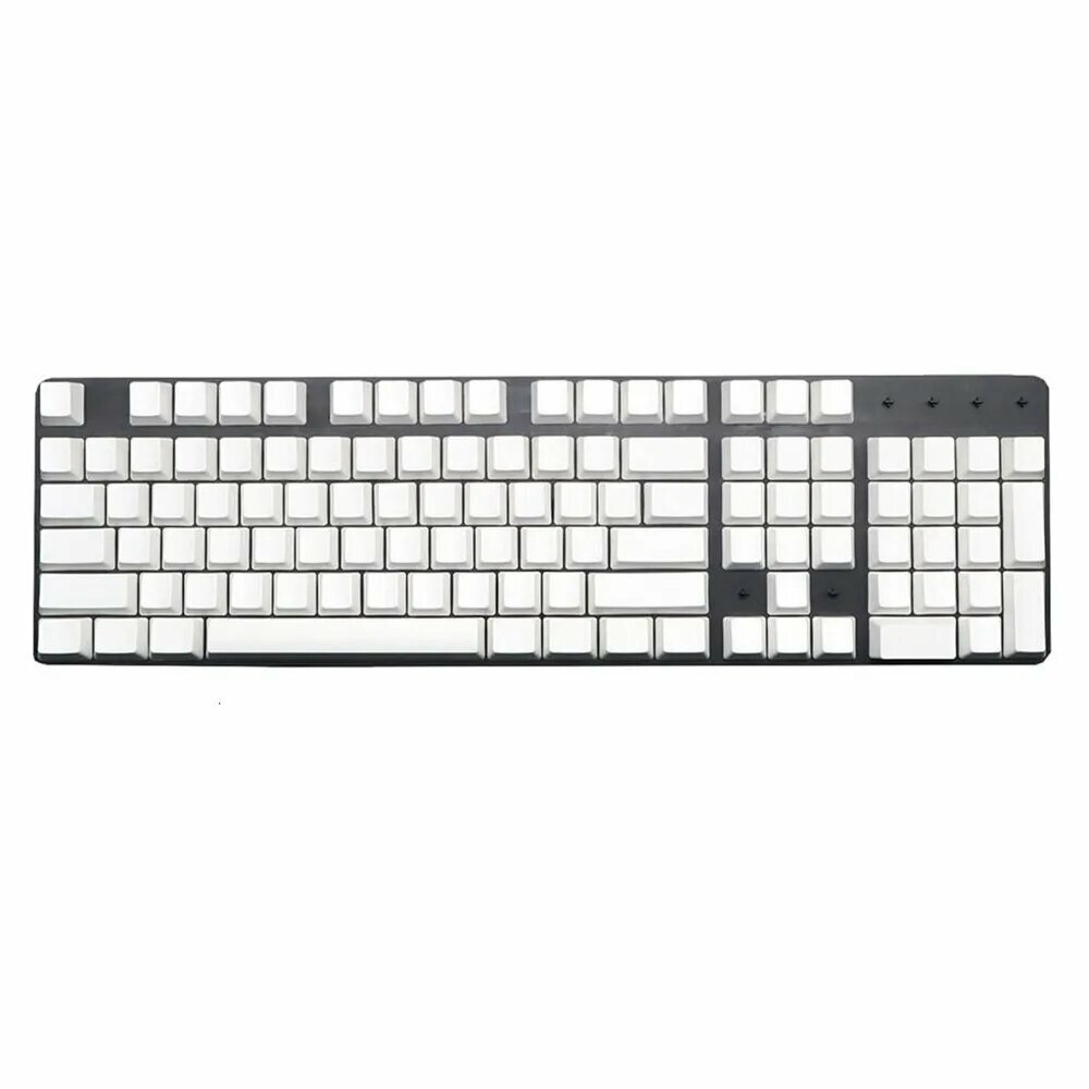 108PCS PBT пустые клавиши Cherry OEM XDA профиль для механической клавиатуры с MX переключателями, OEM