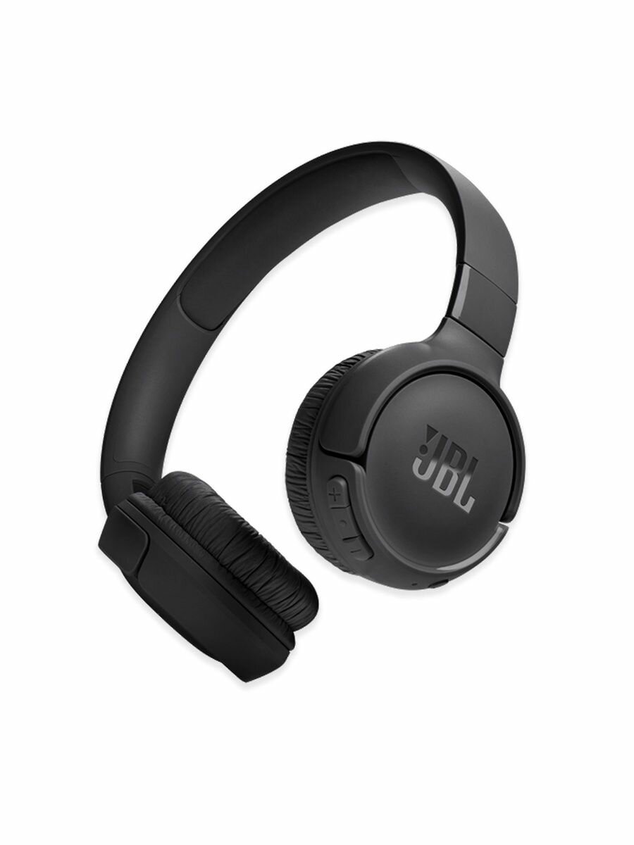 JBL Наушники беспроводные с микрофоном JBL Tune 520BT, USB Type-C, черный