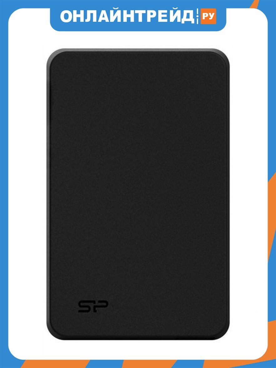 Внешний жесткий диск Silicon Power Stream S05, 1 ТБ, USB 3.2 Gen 1 (SP010TBPHD05SS3K) черный