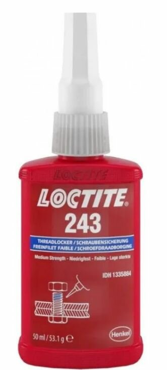 Loctite Henkel Фиксатор резьбы Гель, 50 мл, 1 шт. для резьбовых соединений для болтов для гаек