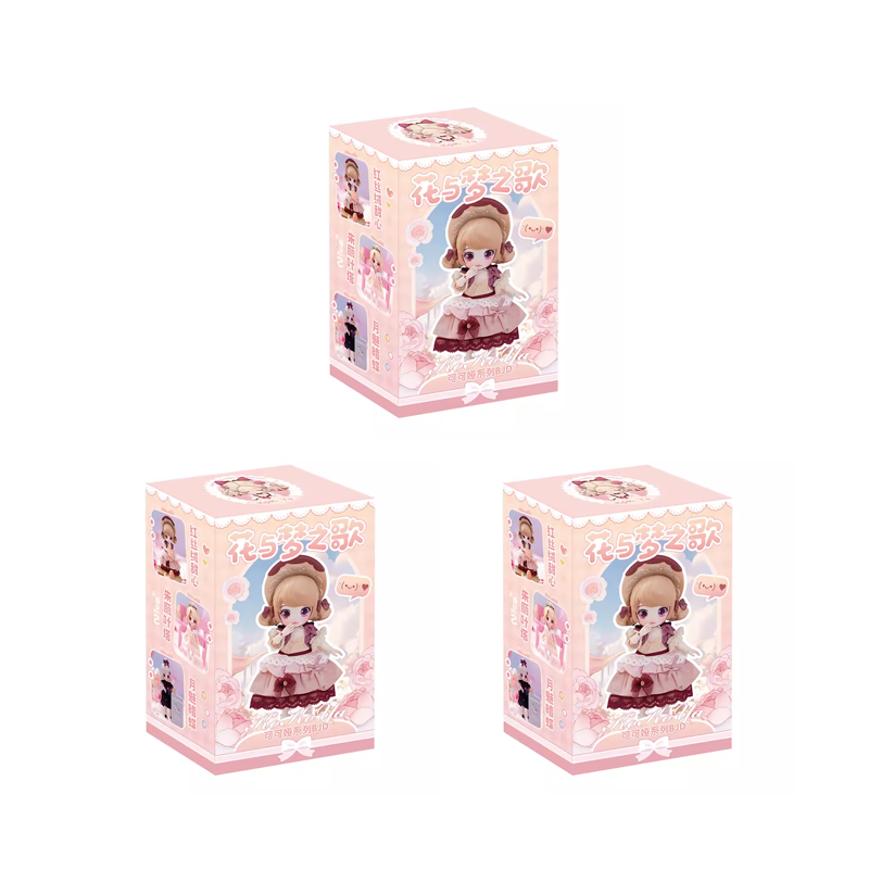 Случайные 3 шт. куклы-блюнд-боксы BJD KOKOYA, неповрежденные, новые, коллекционные фигуры, высота 12 см каждая, готовы