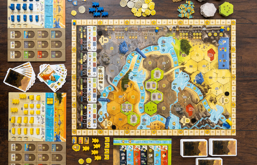 Настольная игра Capstone Games Boonlake / Бунлейк на английском языке — фото 1