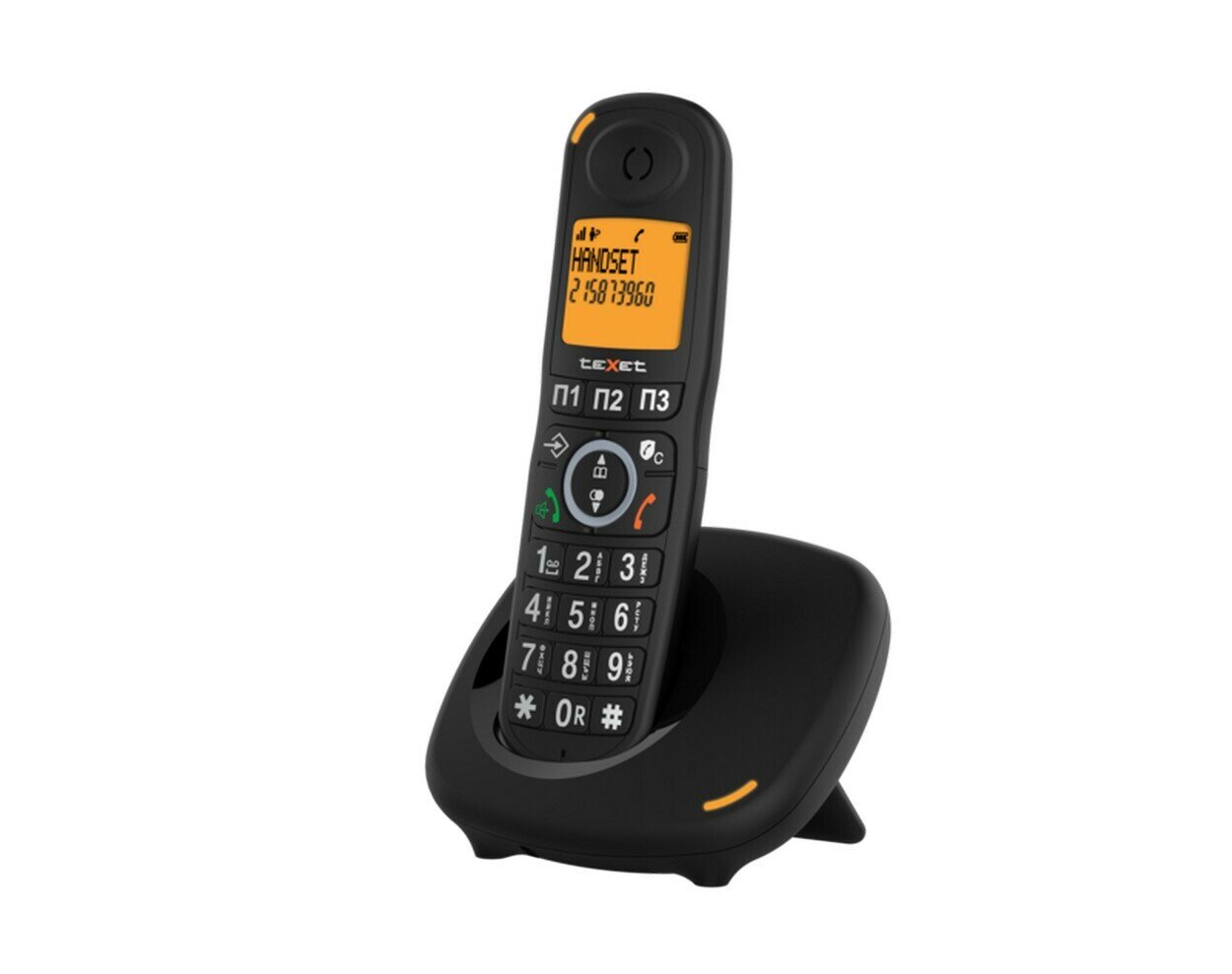 Радио Телефон Texet TX-D8905A Dect (черный)