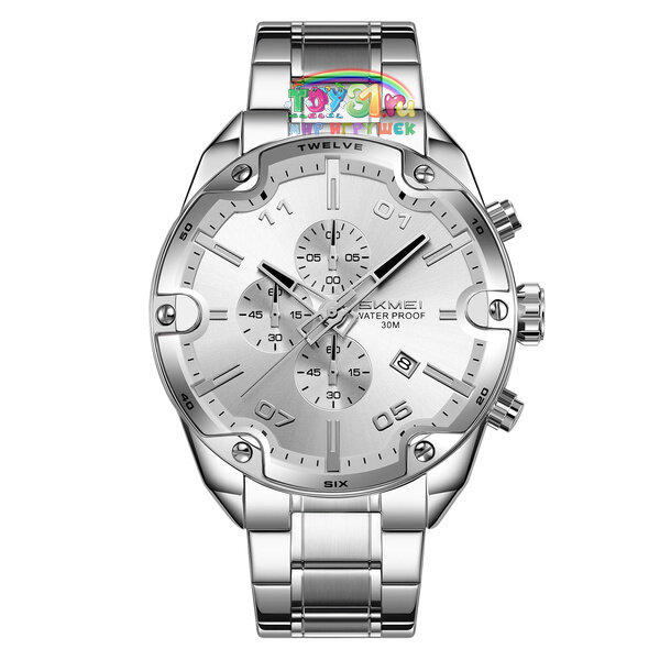 Skmei Skmei 9387sisi Silver/ Silver