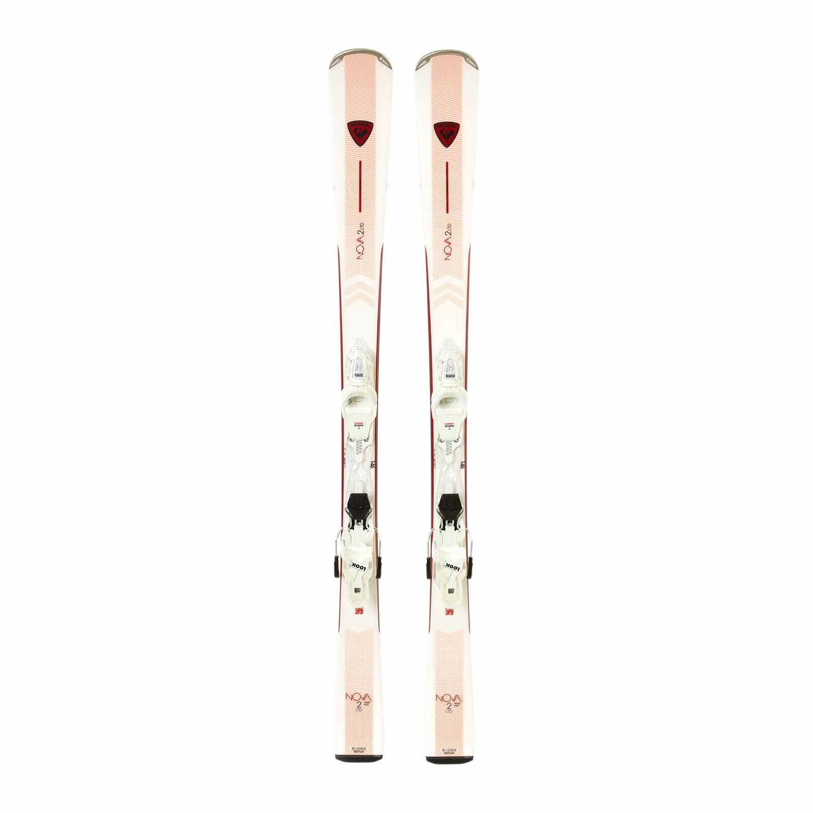 DECATHLON горные лыжи Rossignol Nova 2 LTD + крепления Xpress W 10 GW, bia y, 146 см