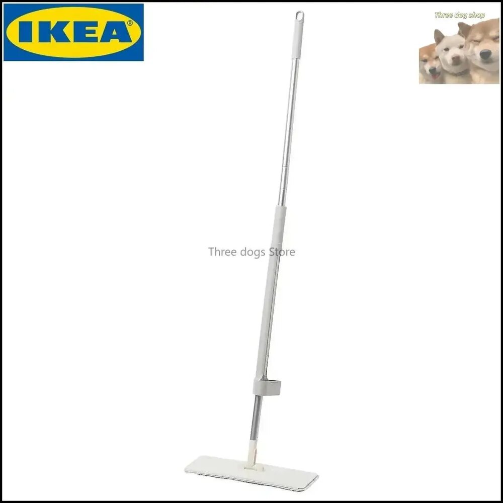 IKEA Швабра впитывающая 128 см, 1 шт, ABS пластик, подходит для плитки и пола