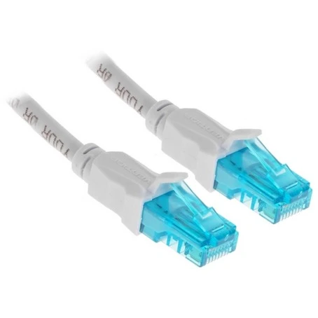 Патч-корд Vention VAP-A10-S100 прямой UTP cat.5е, RJ45 - 1м. Серый — фото 1