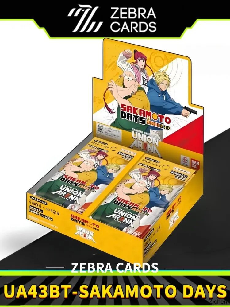 UNION ARENA UA43BT Booster Box-SAKAMOTO DAYS Японское издание