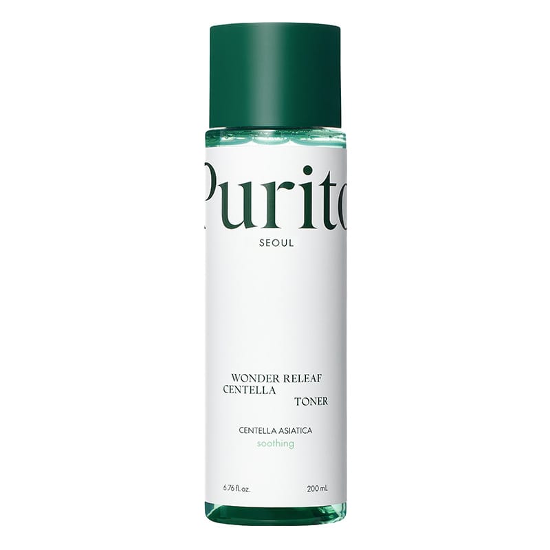 Тоник для ухода за кожей Purito Wonder Releaf Centella Toner Успокаивающий тонер с экстрактом азиатской центеллы 200 мл