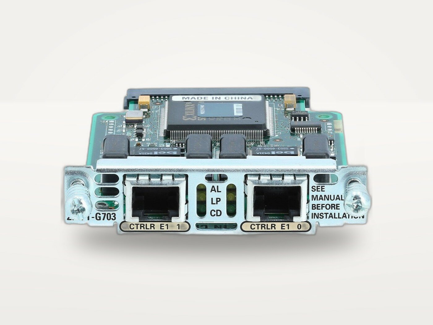Модуль CISCO VWIC2-2MFT-G703 2-Port G.703 Multiflex Trunk Voice/WAN Interface Card